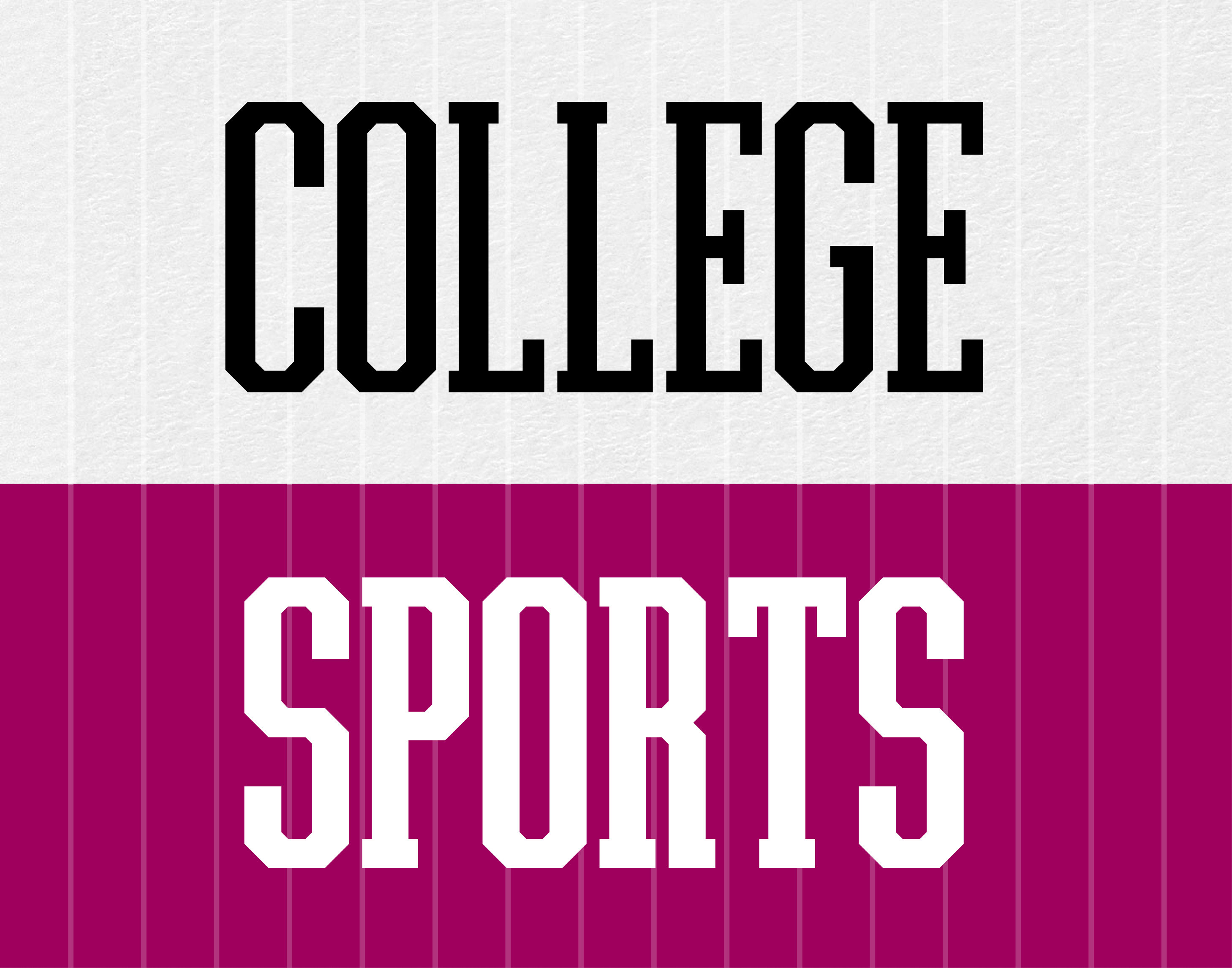 Varsity Fonts Tall TTF SVG College Fonts for Cricut Block Font, Sports ...