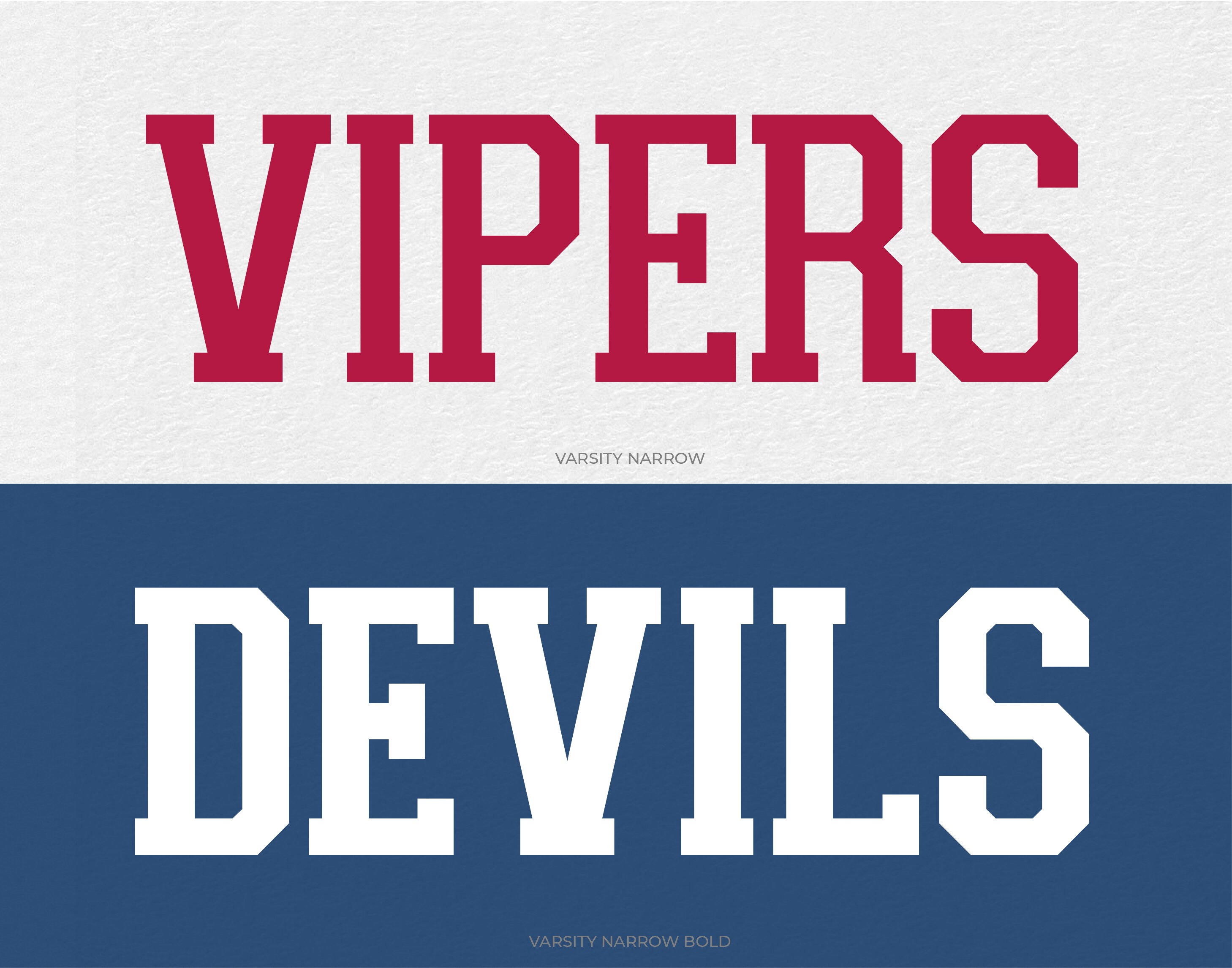 Varsity Block Fonts, Sports Narrow Font SVG, College Letters - Etsy