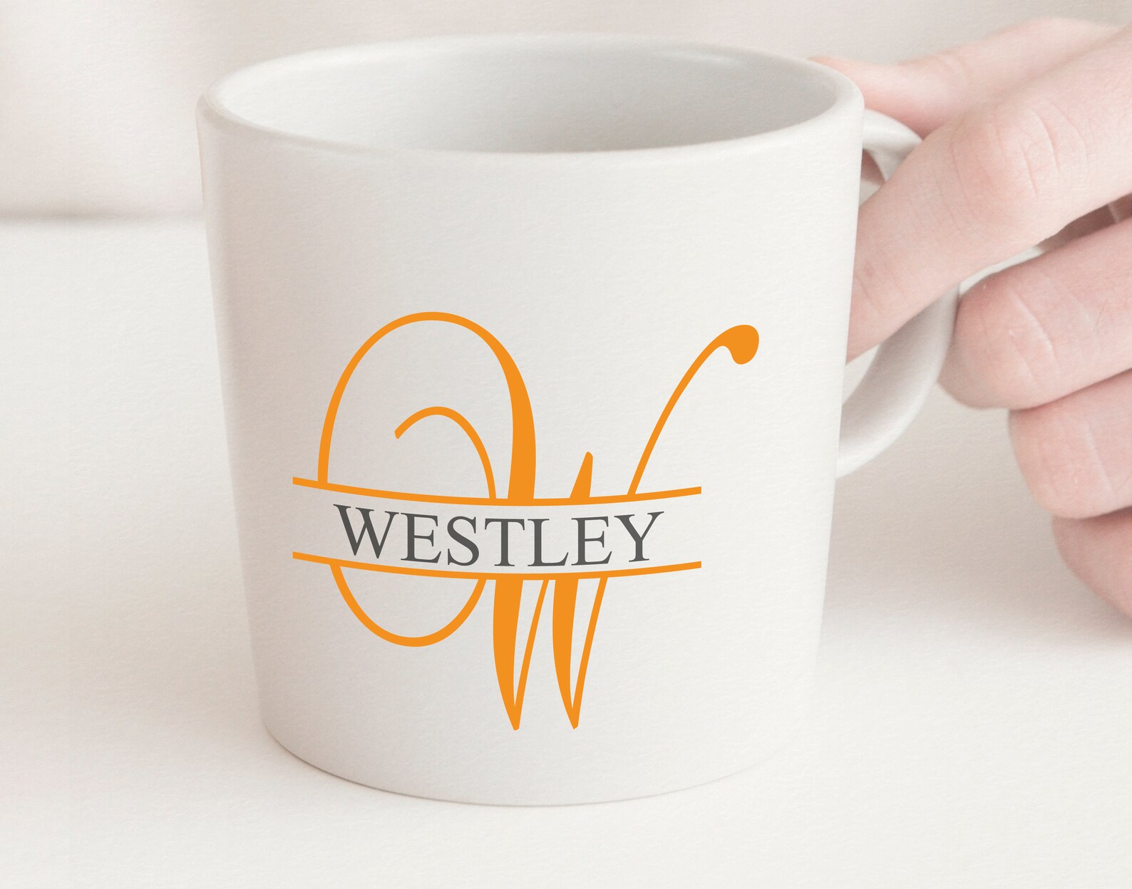 Split Monogram SVG PNG TTF Fancy Font Monogram Font Svg Monogram Name ...