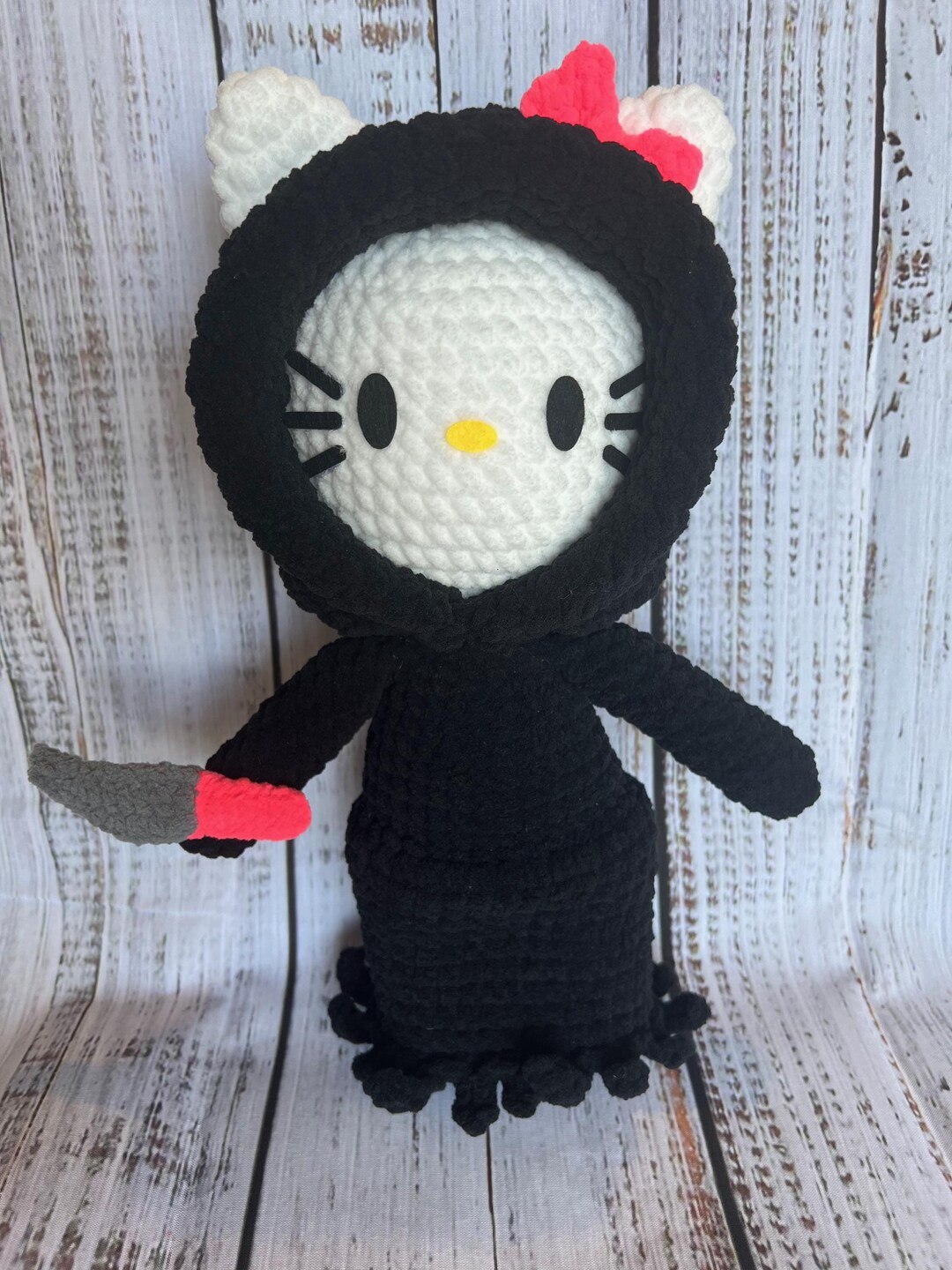 Kitty Ghost Doll/handmade Slasher Plushie, Cute Stuffed Slasher/serial ...