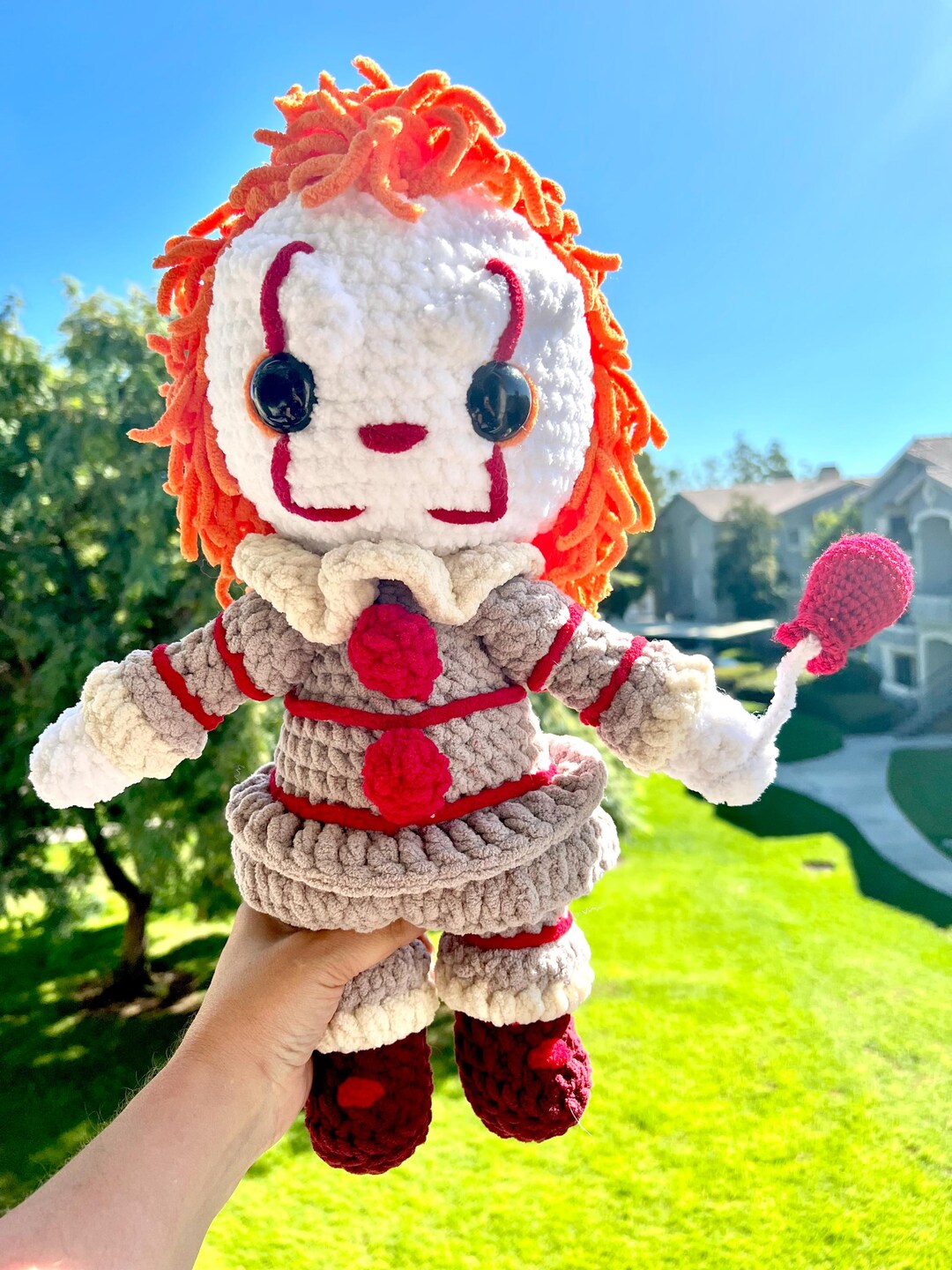 Original Pattern Cuddly Slasher Doll/handmade Slasher Plushie, Plush ...