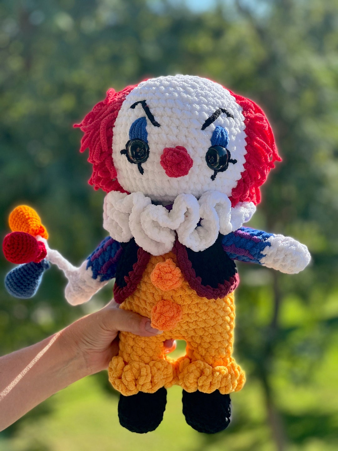 Cuddly Slasher Doll/handmade Slasher Plushie, Plush Stuffed Slasher ...