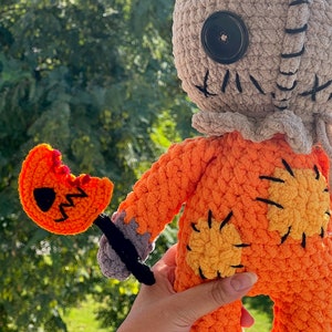 Cuddly Slasher Doll/handmade Slasher Plushie, Plush Stuffed Slasher ...