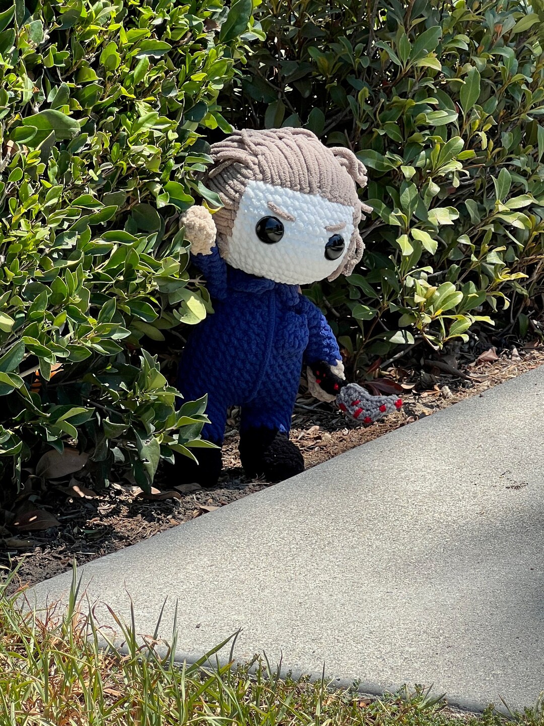 Cuddly Slasher Doll/handmade Slasher Plushie, Plush Stuffed Slasher ...