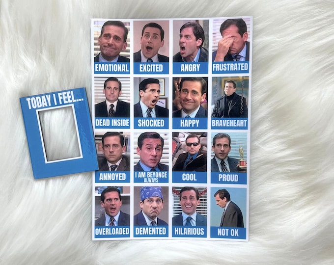 Michael Scott Mood Magnet - Prison Mike - Michael Scott Gifts - the ...