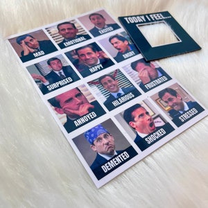 Michael Scott Mood Magnet - Prison Mike - Michael Scott Gifts - Steve ...