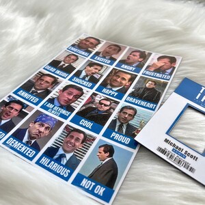 Michael Scott Mood Magnet - Prison Mike - Michael Scott Gifts - the ...