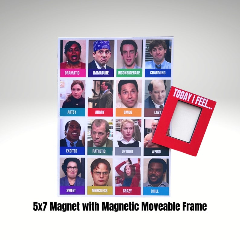 Office Mood Magnets the Office Magnets the Office Decor - Etsy