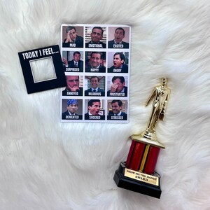 Michael Scott Mood Magnet - Prison Mike - Michael Scott Gifts - Steve ...