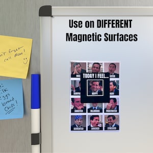 Michael Scott Mood Magnet - Prison Mike - Michael Scott Gifts - Steve ...