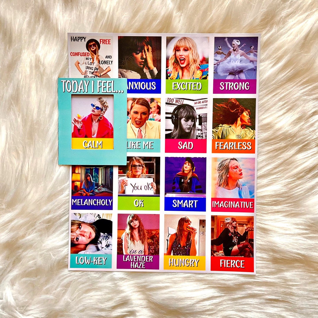 Pop Culture Queen Mood Magnet, Music Fridge Magnet, Magnetic Mood Board ...