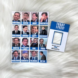 Michael Scott Mood Magnet - Prison Mike - Michael Scott Gifts - the ...