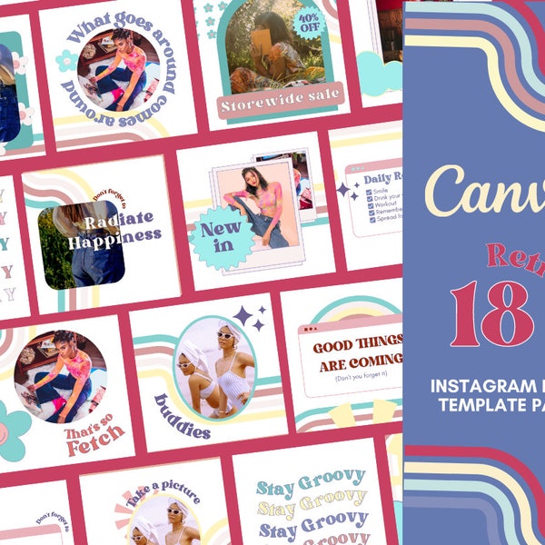 Y2k Flyer Template - Etsy