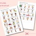 40 Printable Children's Routine Activity Cards | Children's Flashcards ...