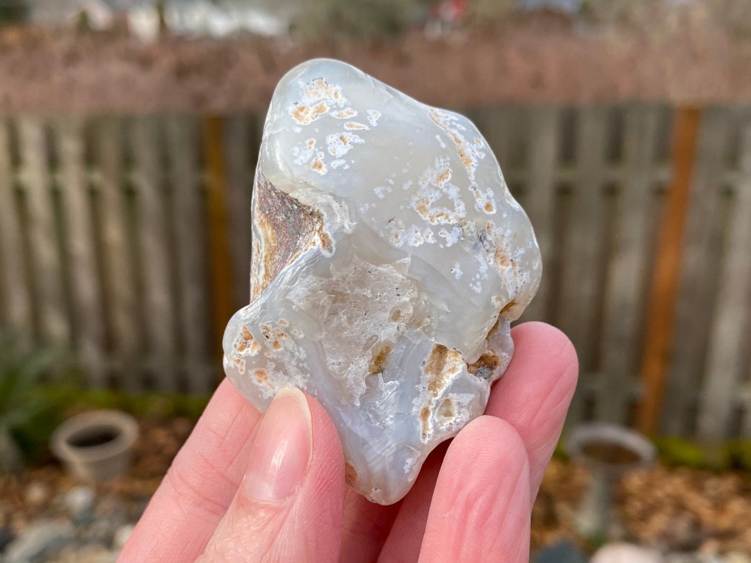 Translucent Agate Nodule, Fully Polished, Oregon - Etsy