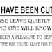You Have Been Cut off Notice, Bartender Message, Business Cards Pack of ...