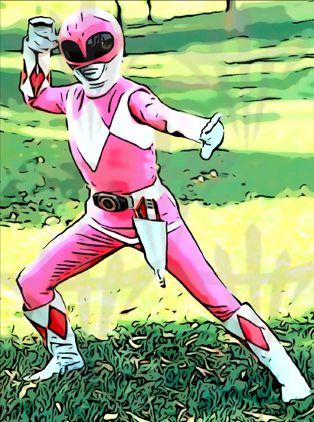 Power Ranger Pink - Etsy