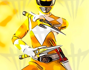 Power Ranger Samurai Yellow Folding Zord STL 3D File - Etsy