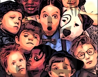 Little Rascals Seamless Png - Etsy