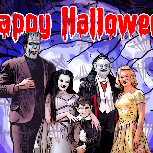 The Munsters Png - Etsy