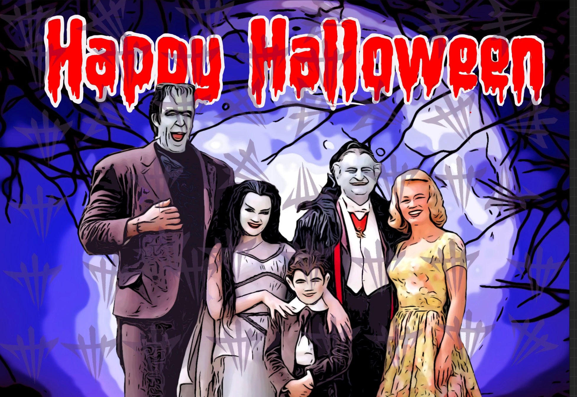 The Munsters Halloween - Etsy