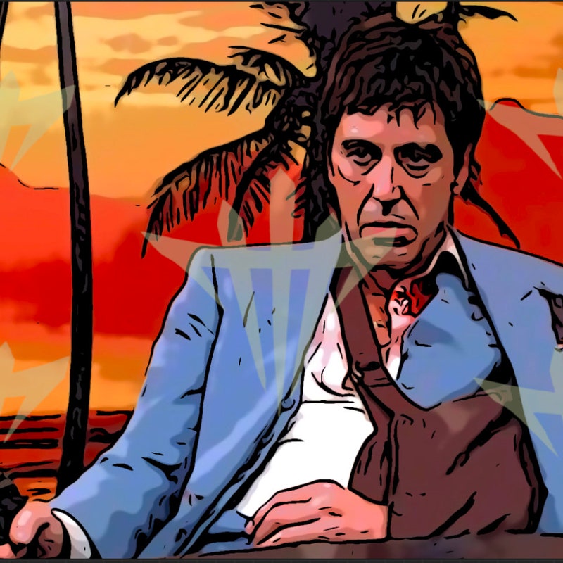 Scarface Svg - Etsy