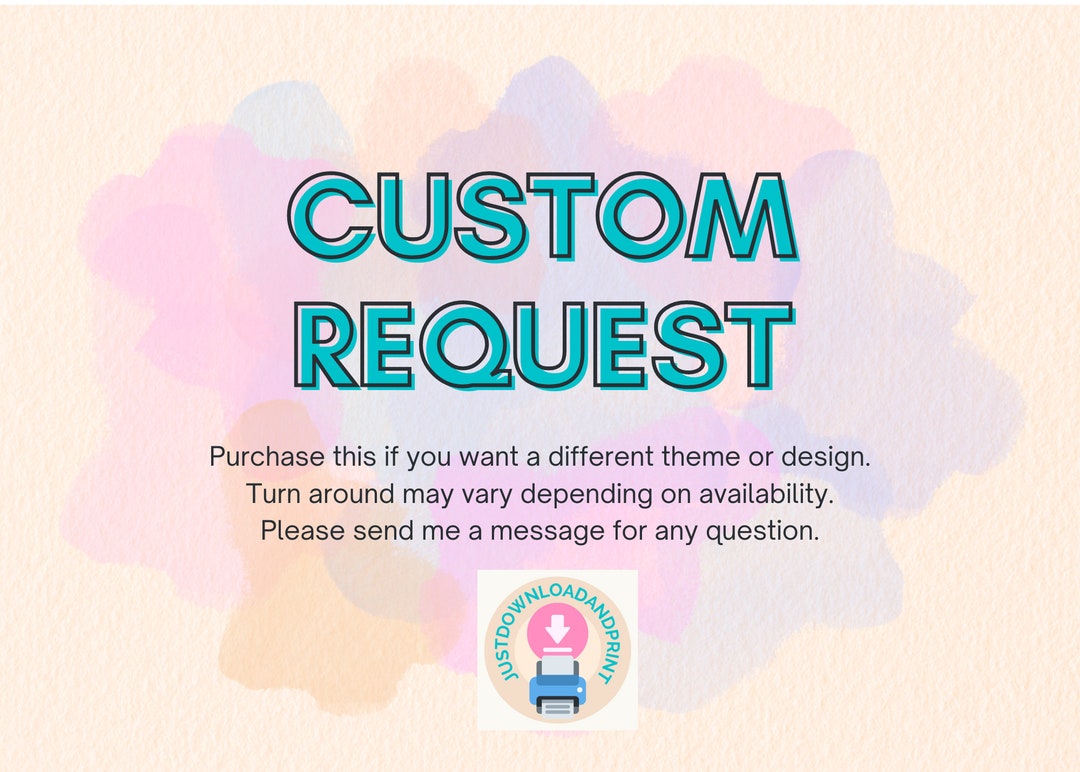 Custom Order Request for Makaila - Etsy