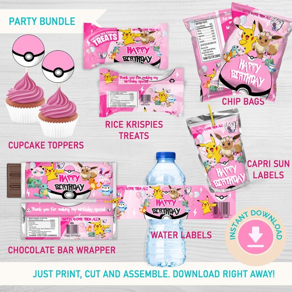 Pink Party Decor - Etsy