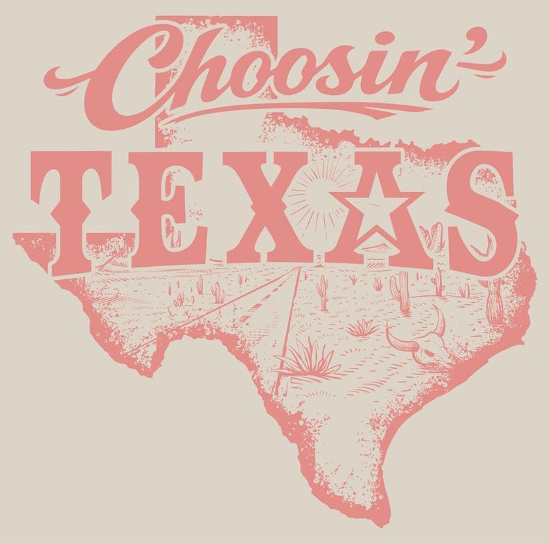 Choosin Texas PNG and SVG - Etsy