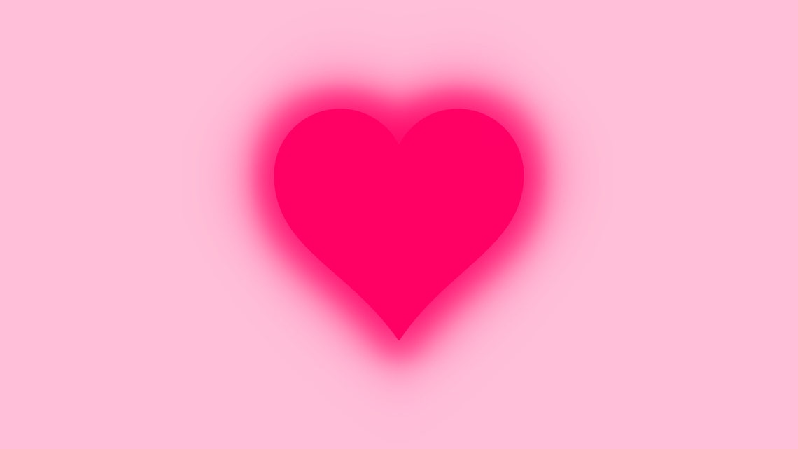 Pink Aura Heart Wallpapers - Etsy