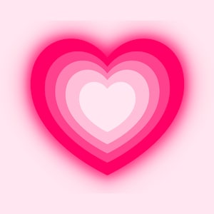 Pink Aura Heart Wallpapers - Etsy