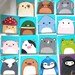 Squishmallow Painting Magnets - Etsy