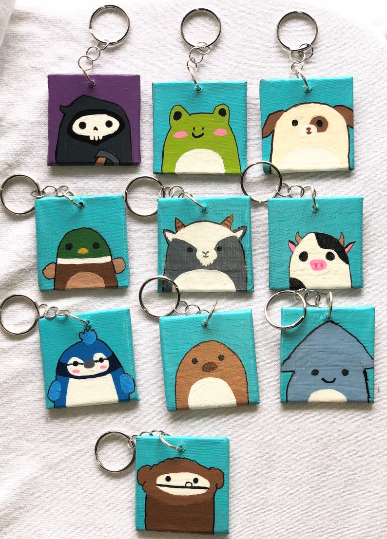 Squishmallow Keychains - Etsy
