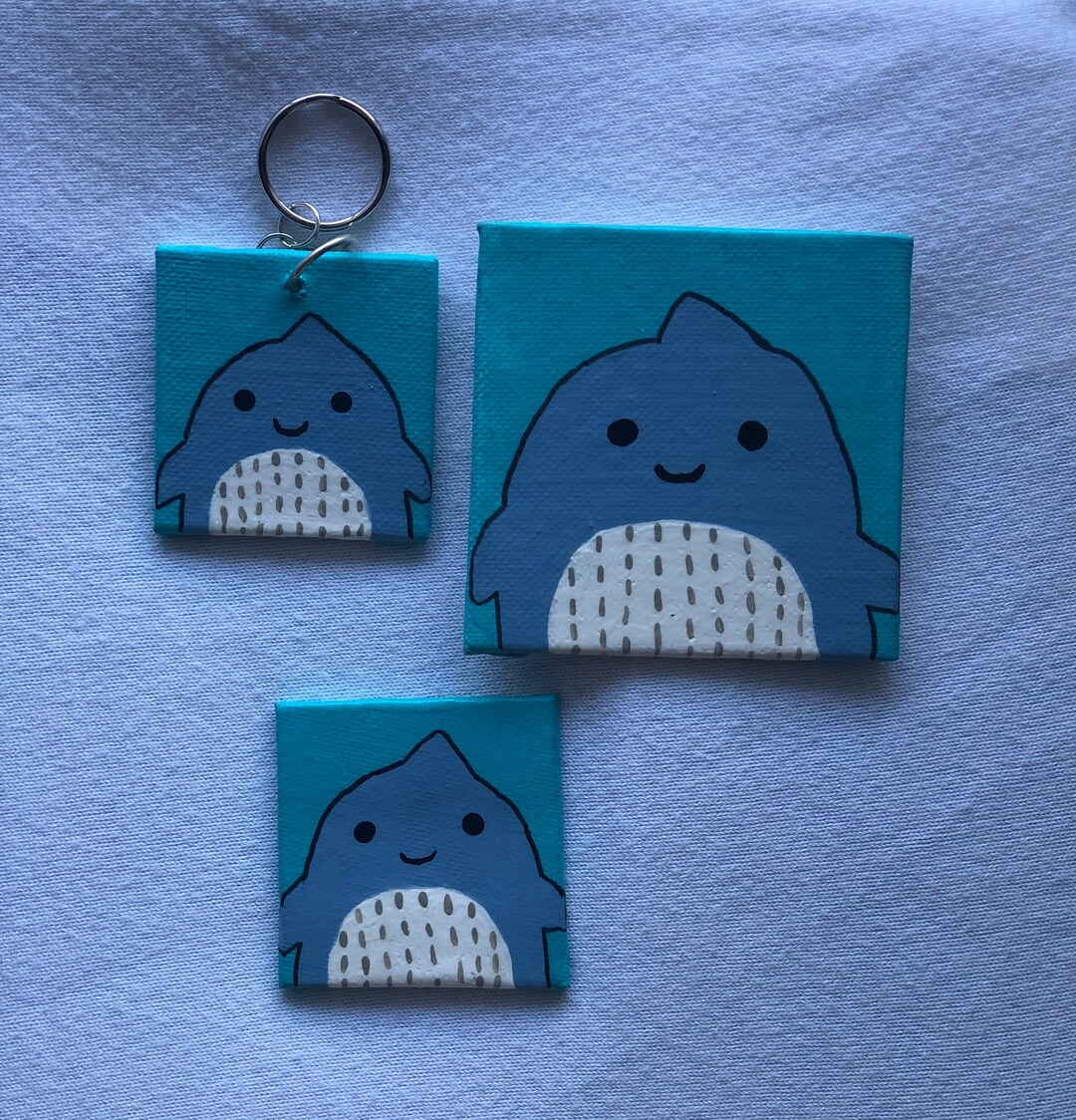 Samir Squishmallow Magnet and Keychain Bundle - Etsy