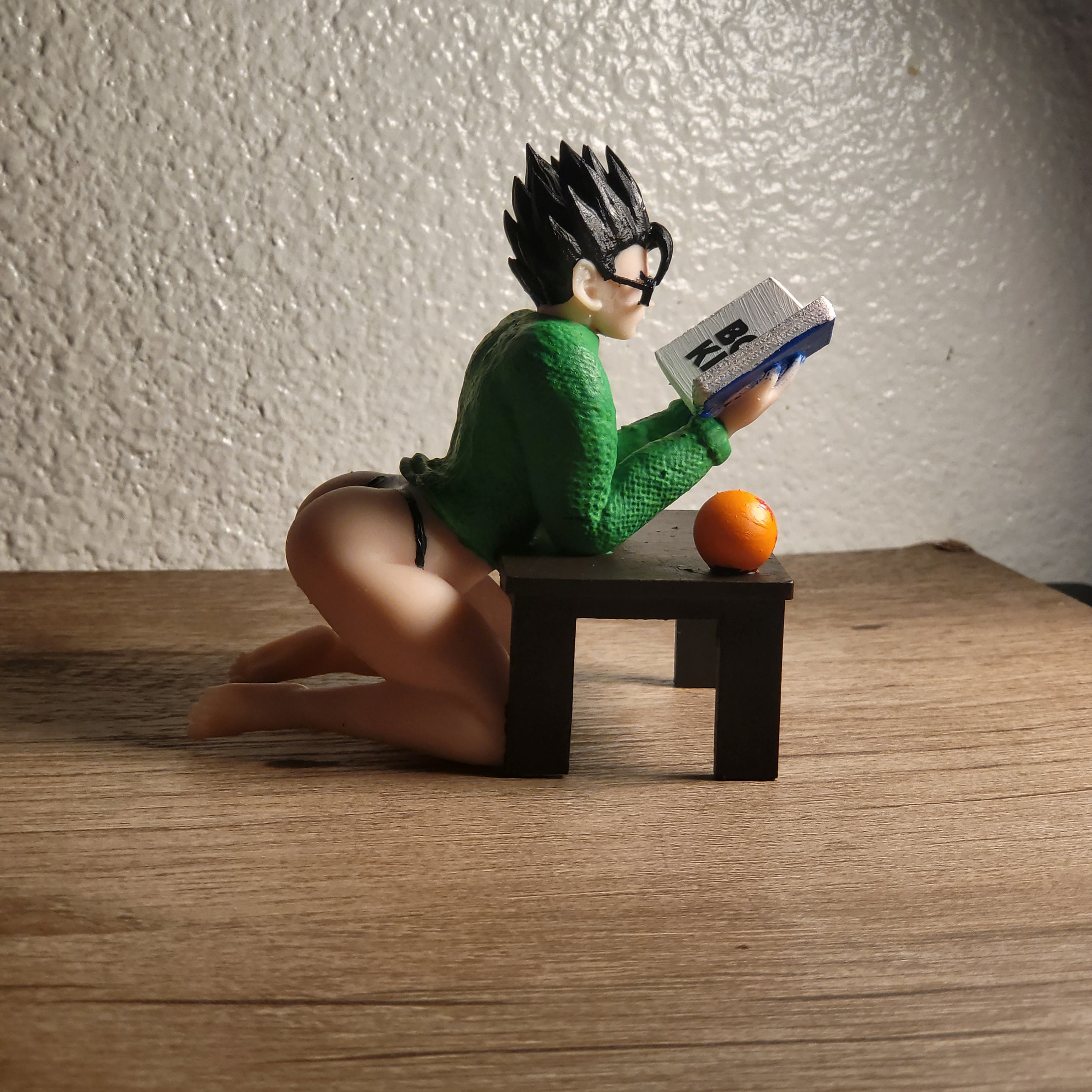 Studious Guy Reading - Etsy