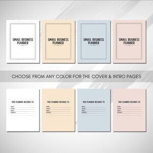 Small Business Planner Printable - Ultimate Business Bundle - Small ...