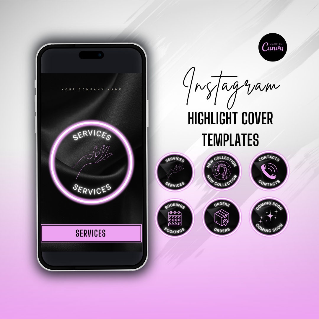 Insta Highlight Covers - Purple Instagram Highlight - Business ...