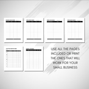 Small Business Planner Printable - Ultimate Business Bundle - Small ...