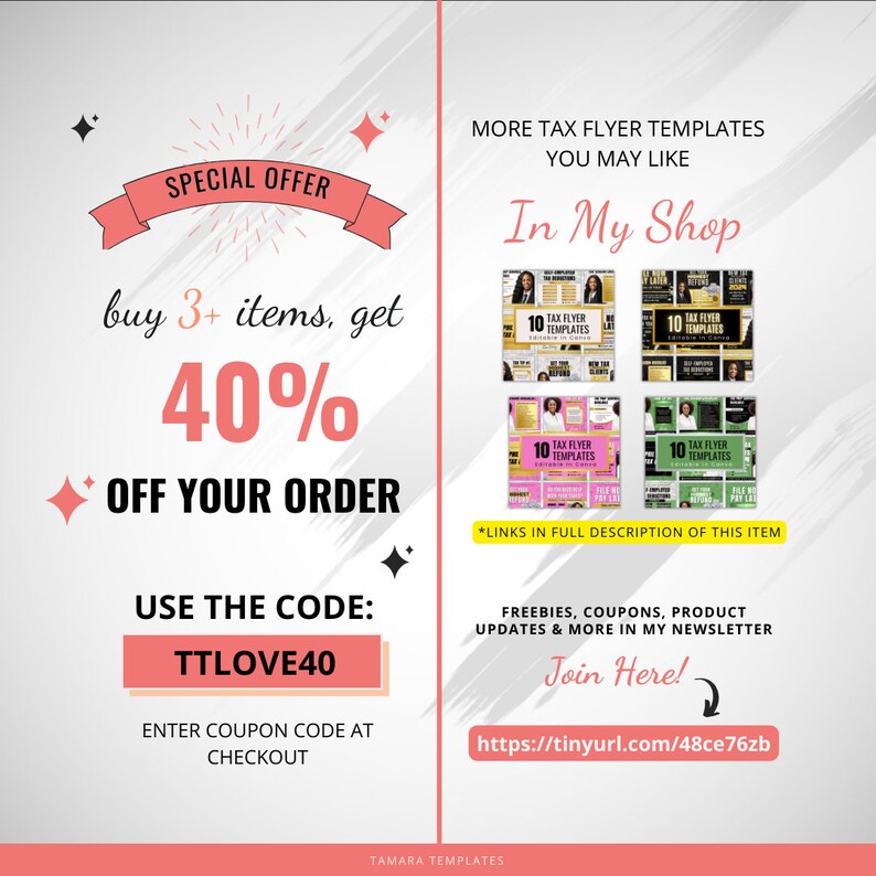 Tax Season Flyer, Digital Flyer Tax Preparation, Tax Services Flyer ...