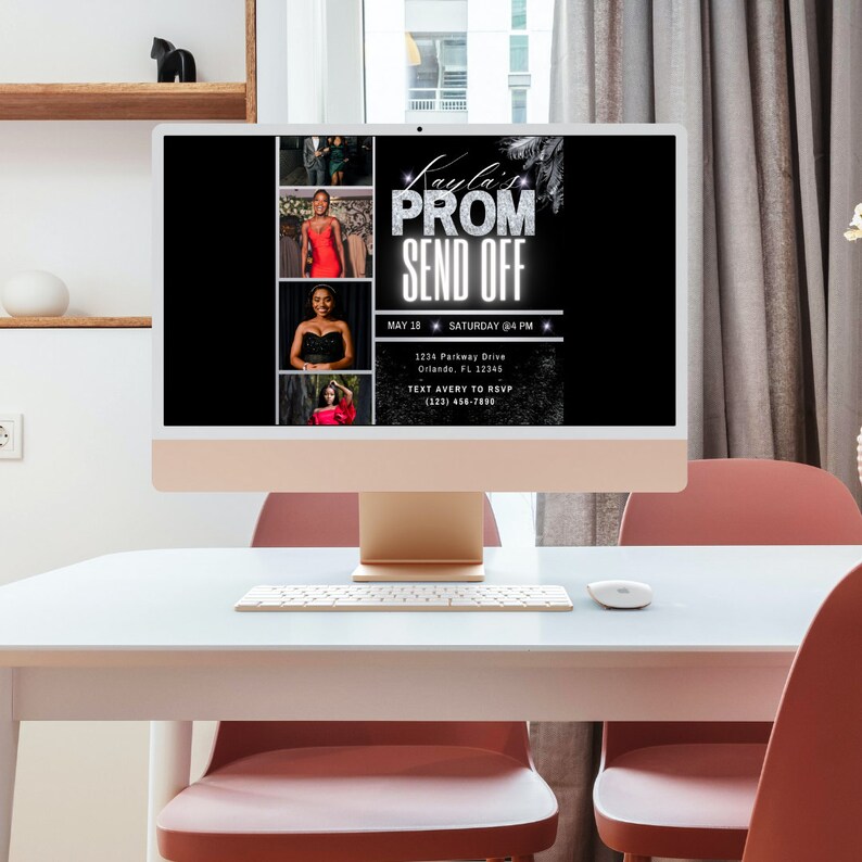 Prom Send off Flyer Prom Season Flyer Prom Invitation Flyer Prom Flyer ...