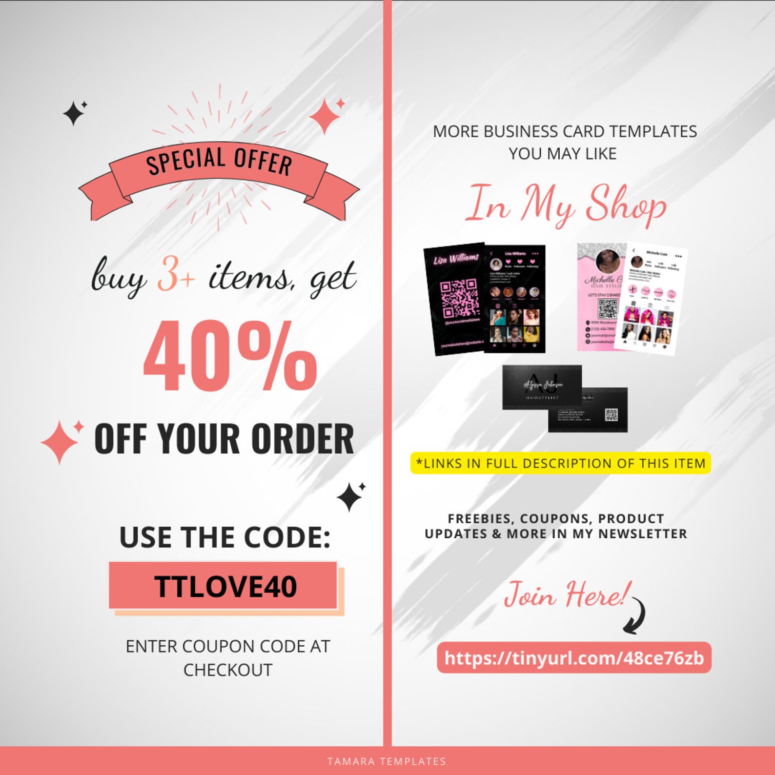 IG Business Card Template - QR Code Business Card - Canva Instagram ...