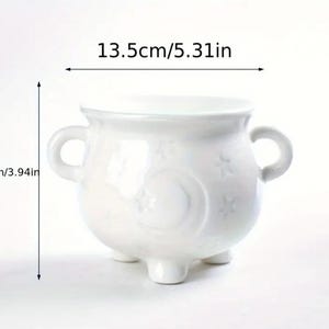 Cauldron Oil Burner, Wax Warmer Aroma Diffuser, With Handle, for ...