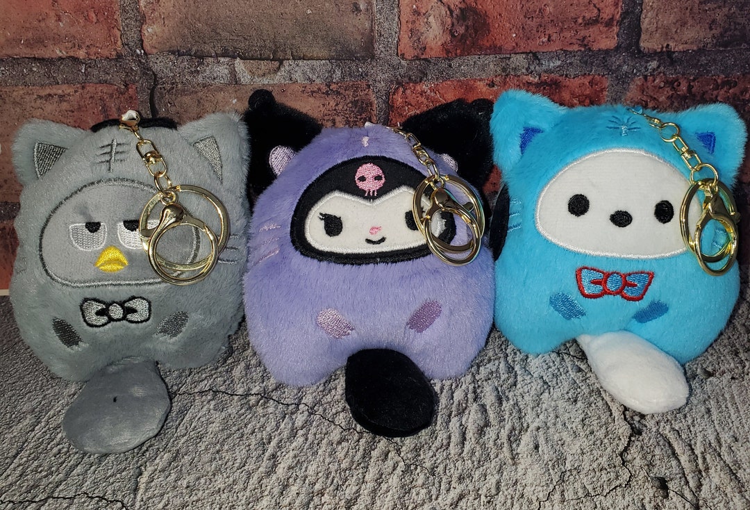 Cute Keychain Plushies Cartoon Sanrio - Etsy