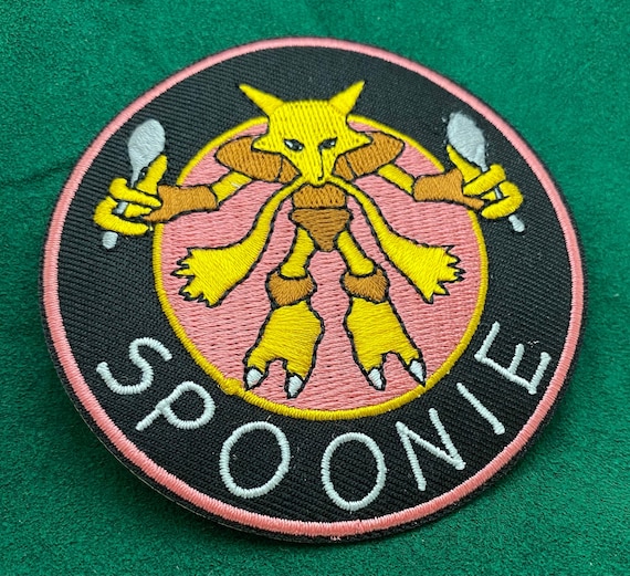 Pocket Monsters-inspired Spoonie Alakazam Iron-on Patch - Etsy