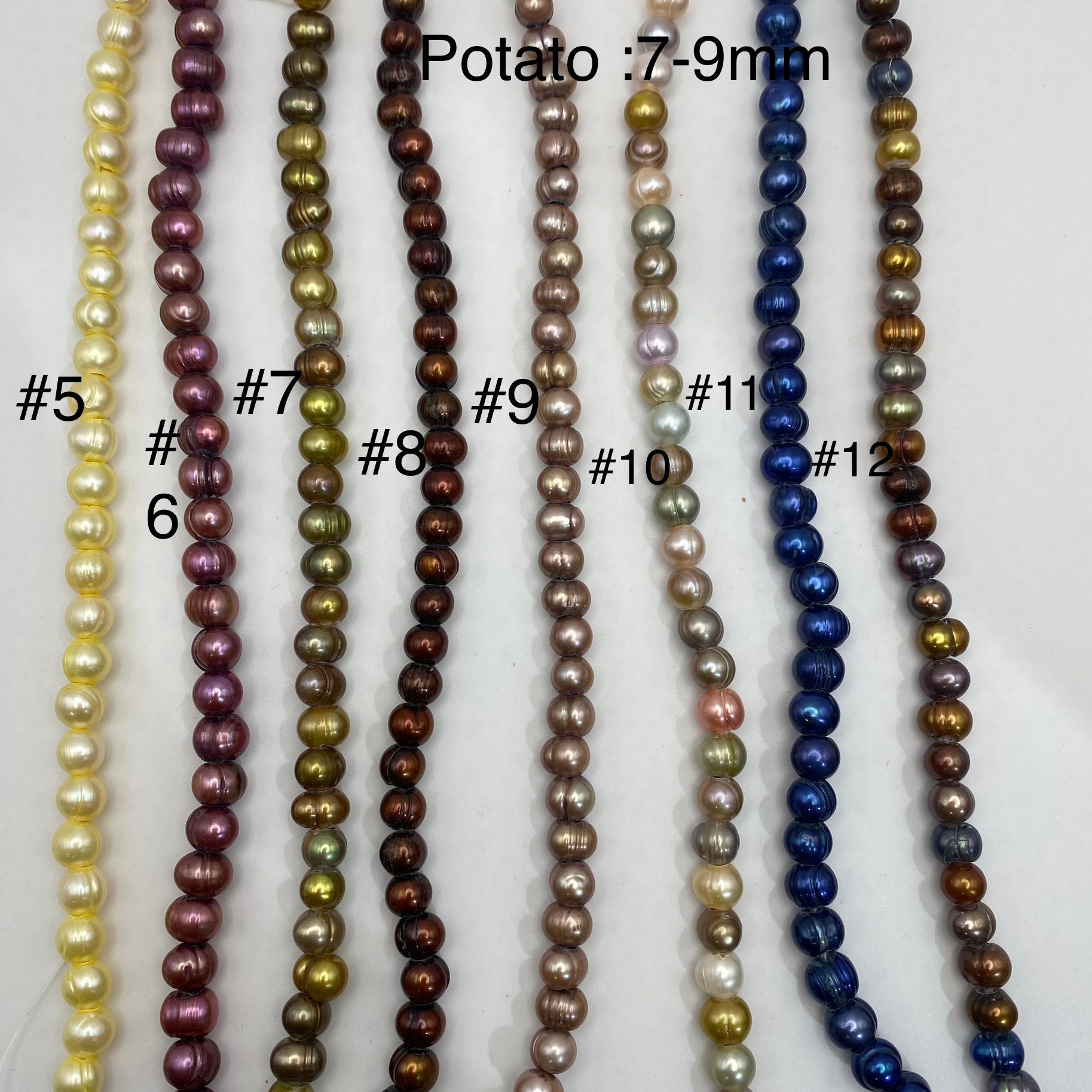 Large Hole Pearls - Etsy