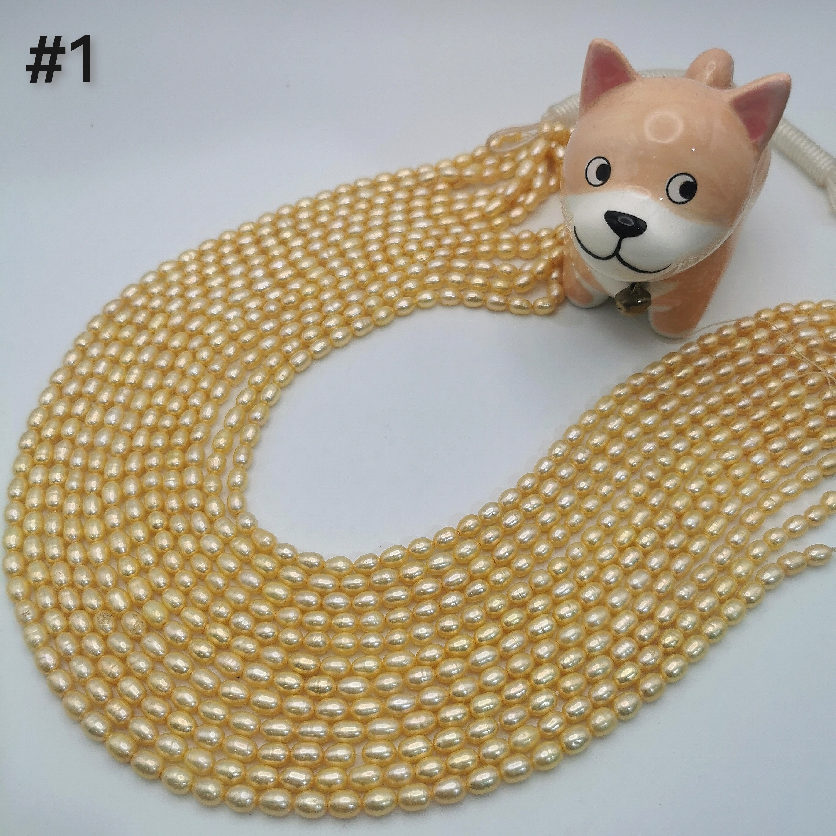 3-5mm Rice Pearls - Etsy