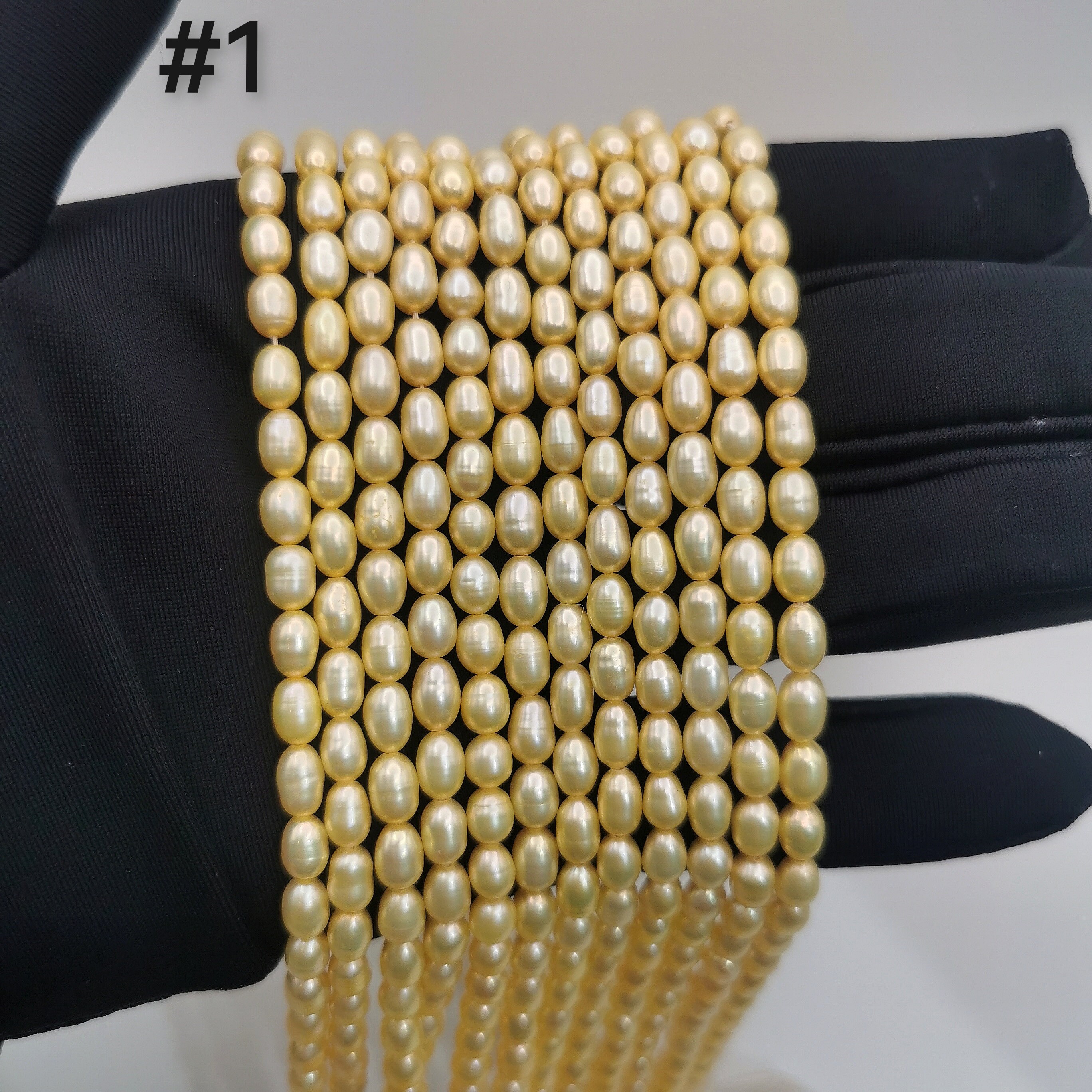 3-5mm Rice Pearls - Etsy