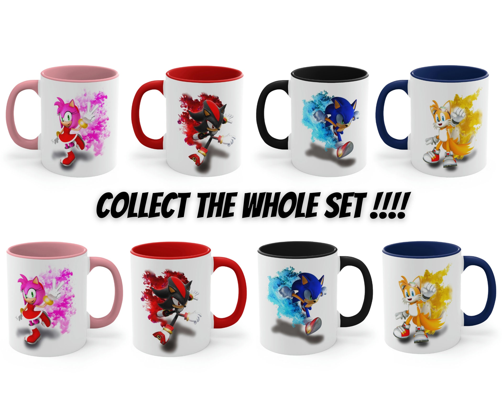 Sonic the Hedgehog Coffee Mugs Hot Chocolate Mug for Kids Drinkware for ...