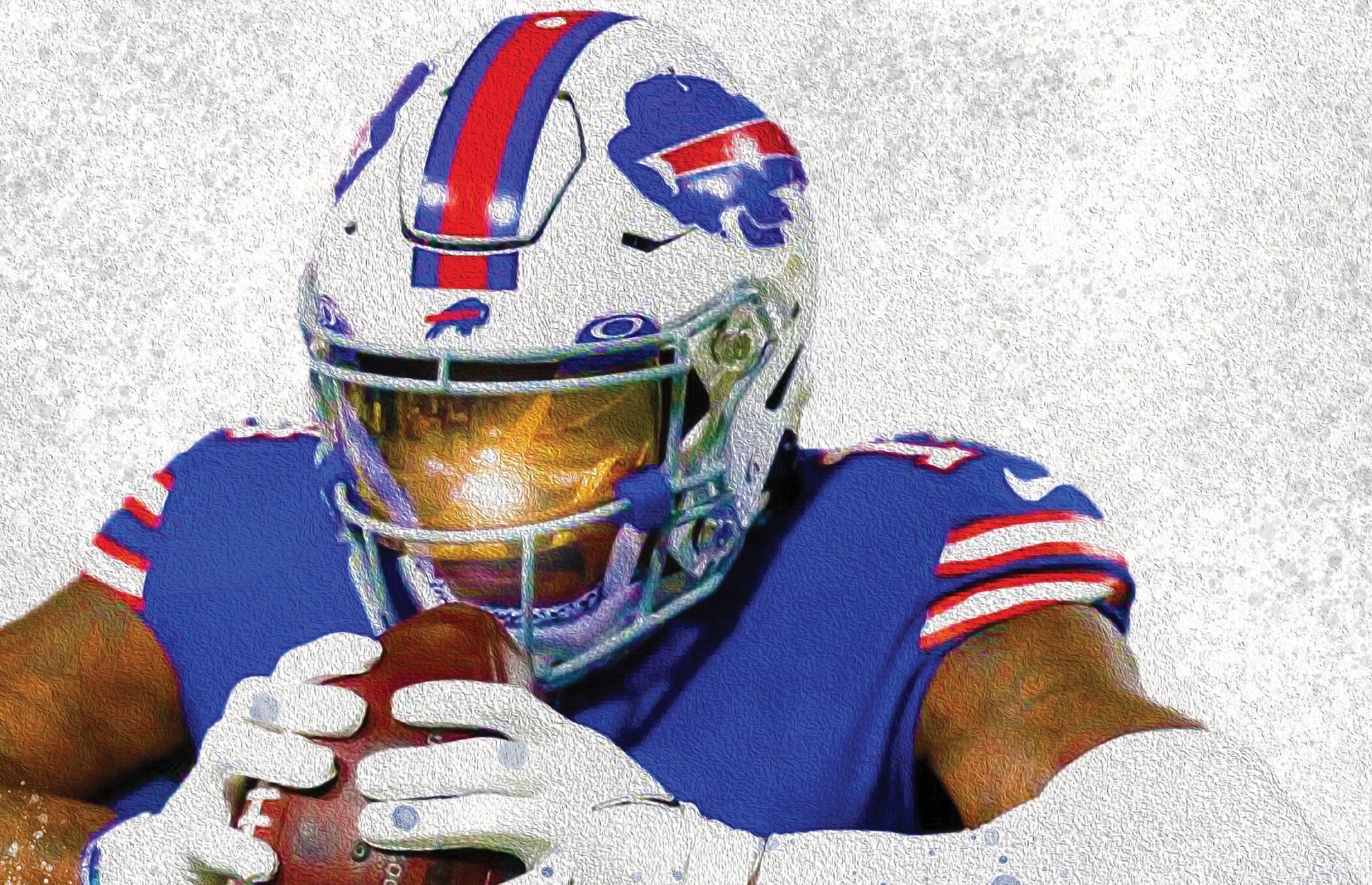 Digital Instant Download Stefon Diggs Bills Fan Art Printable. Buffalo ...