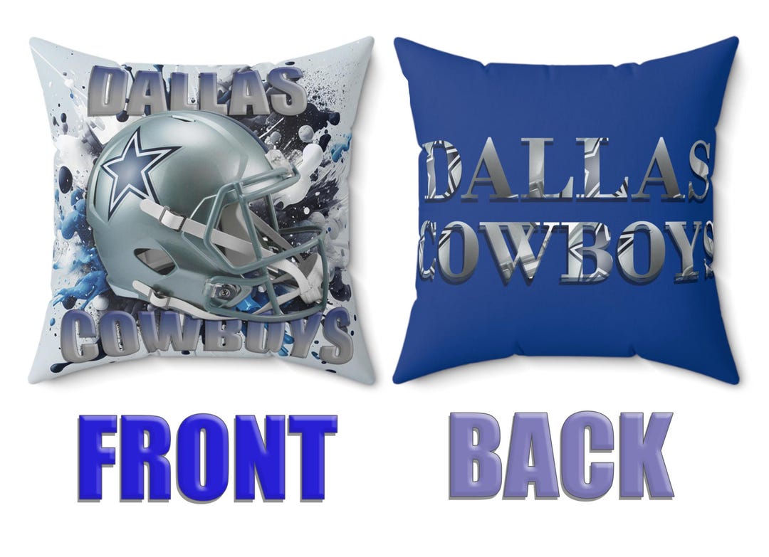 Dallas Cowboys Pillow NFL Pillow Sports Pillow Cowboys Football Pillow ...